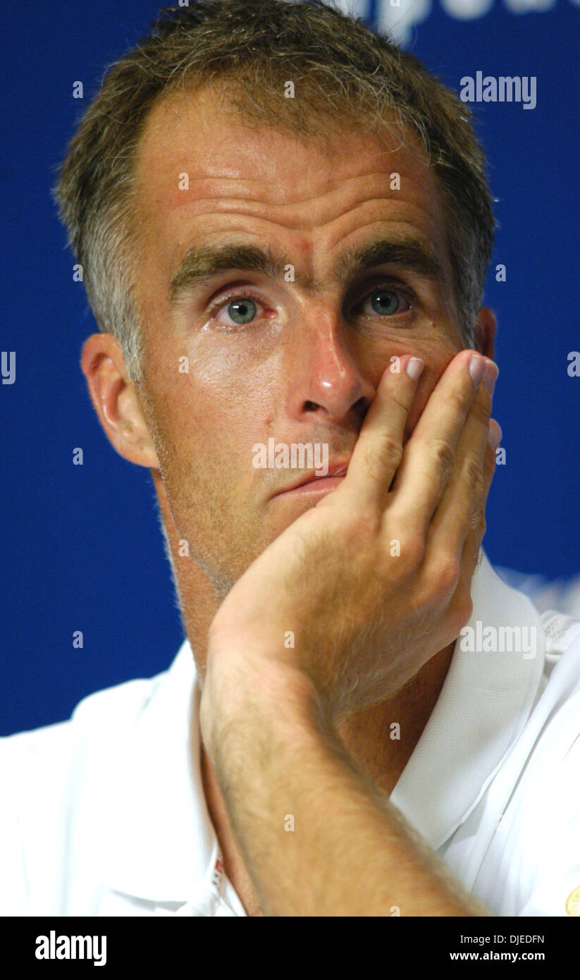 Aug 30, 2004; Flushing Meadows, NY, USA; Tennis Star TODD MARTIN of USA ...