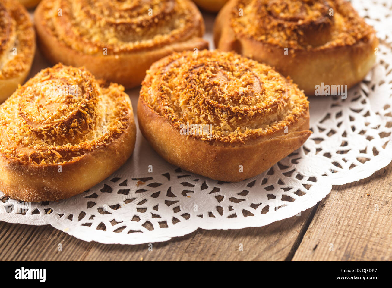 Coconut buns hi-res stock photography and images - Alamy
