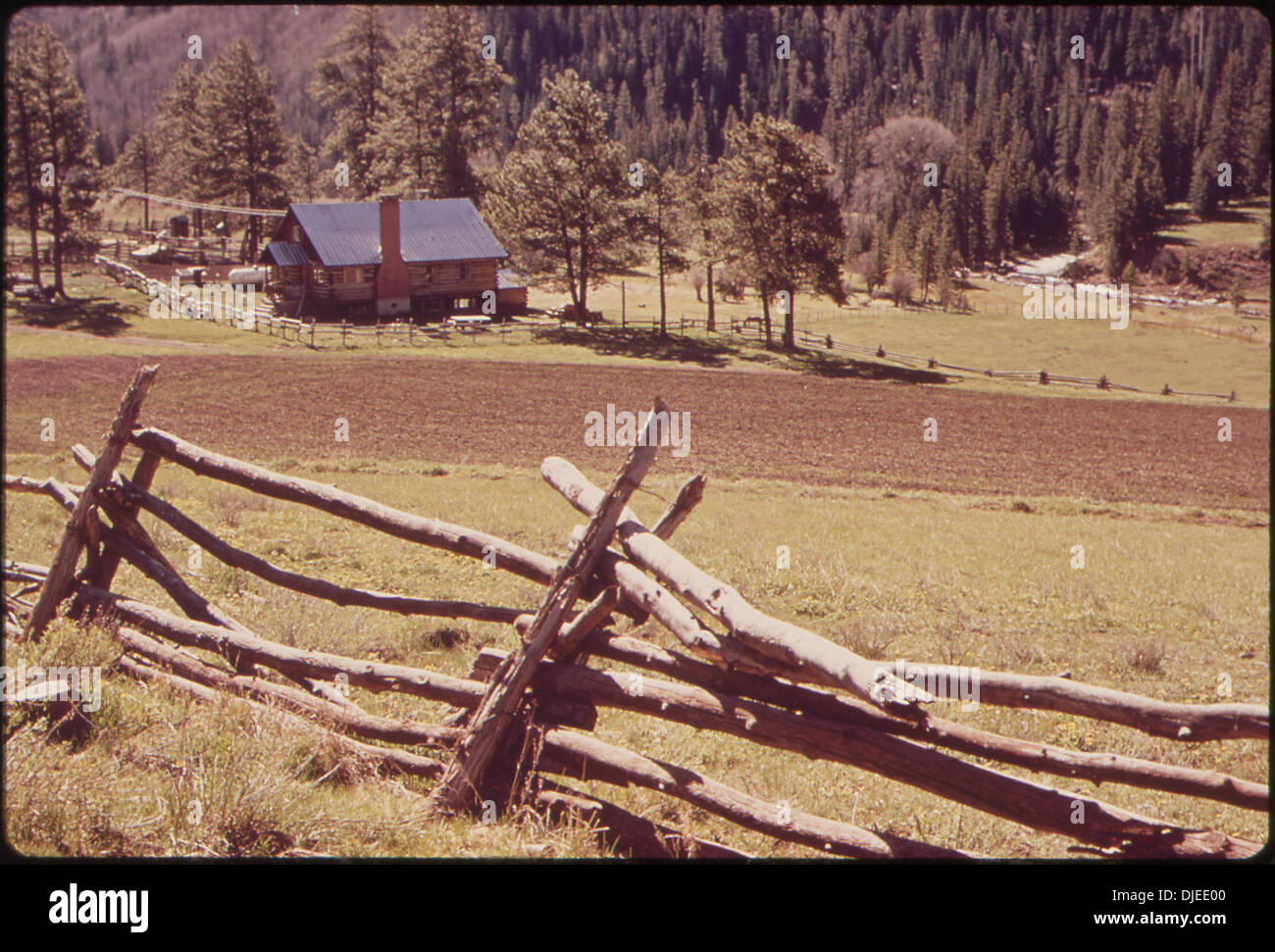 A view of Ranch 865, a working ranch that serves as a hub for ...