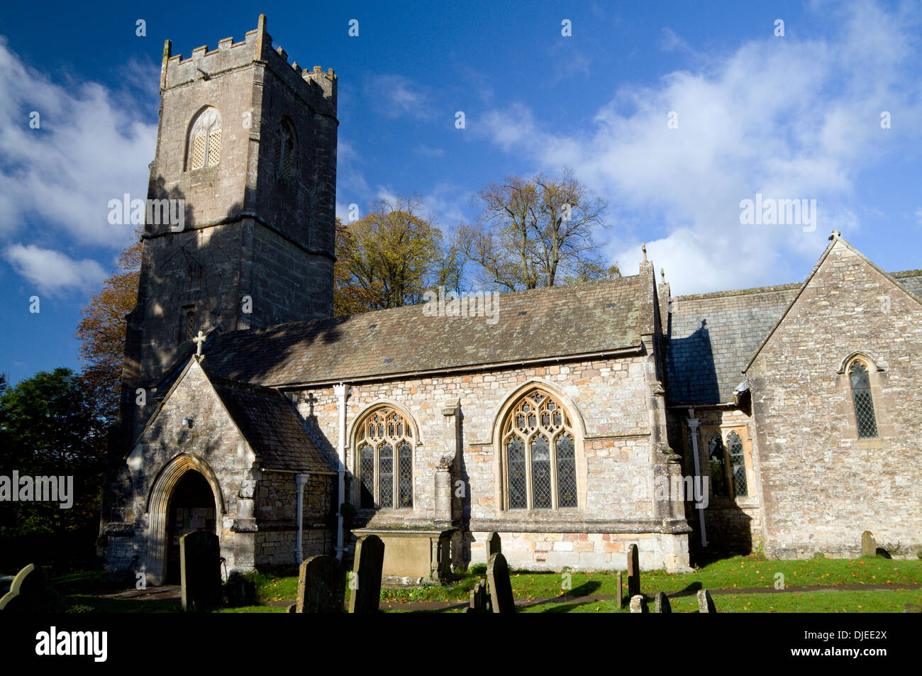 Saint Tewdric's Church, Mathern near Chepstow, Monmouthshire, Wales ...