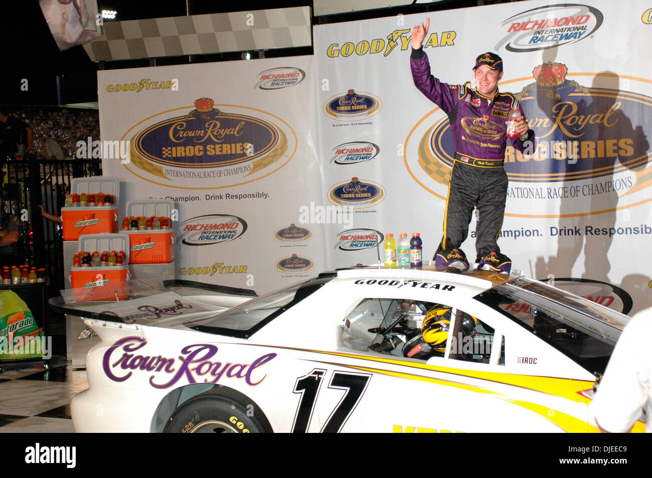 Sep 09, 2004; Richmond, VA, USA ; Crown Royal IROC Series race winner ...