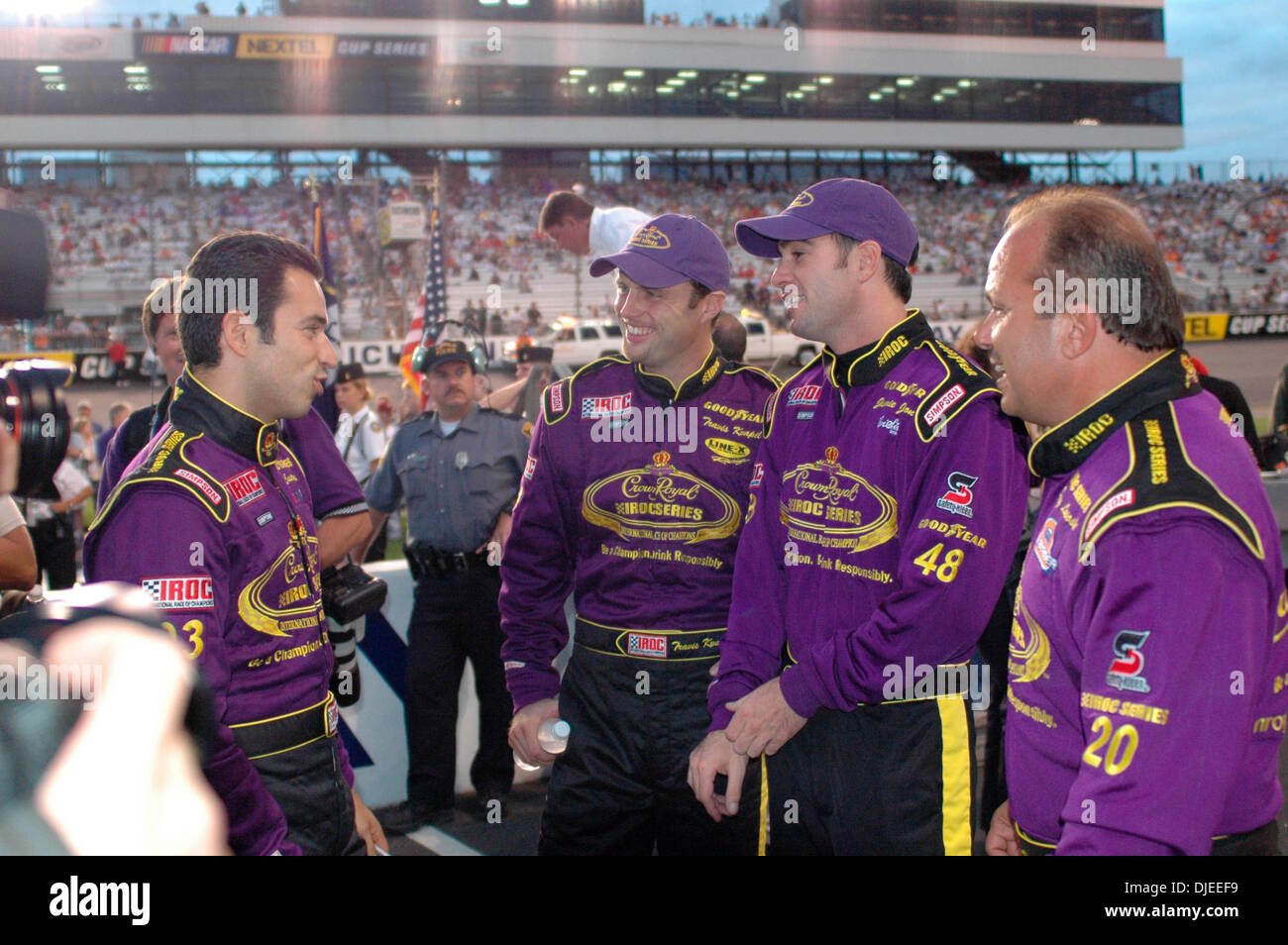 Sep 09, 2004; Richmond, VA, USA ; Crown Royal IROC Series drivers HELIO ...