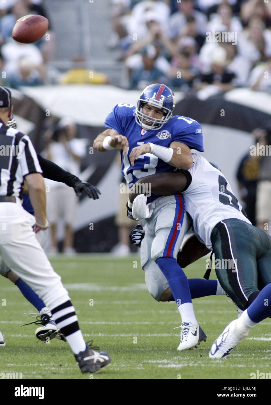 2004 new york giants hi-res stock photography and images - Alamy