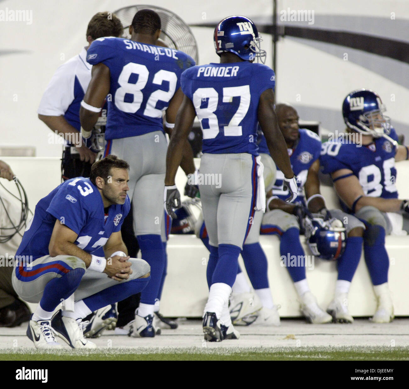 2004 new york giants hi-res stock photography and images - Alamy
