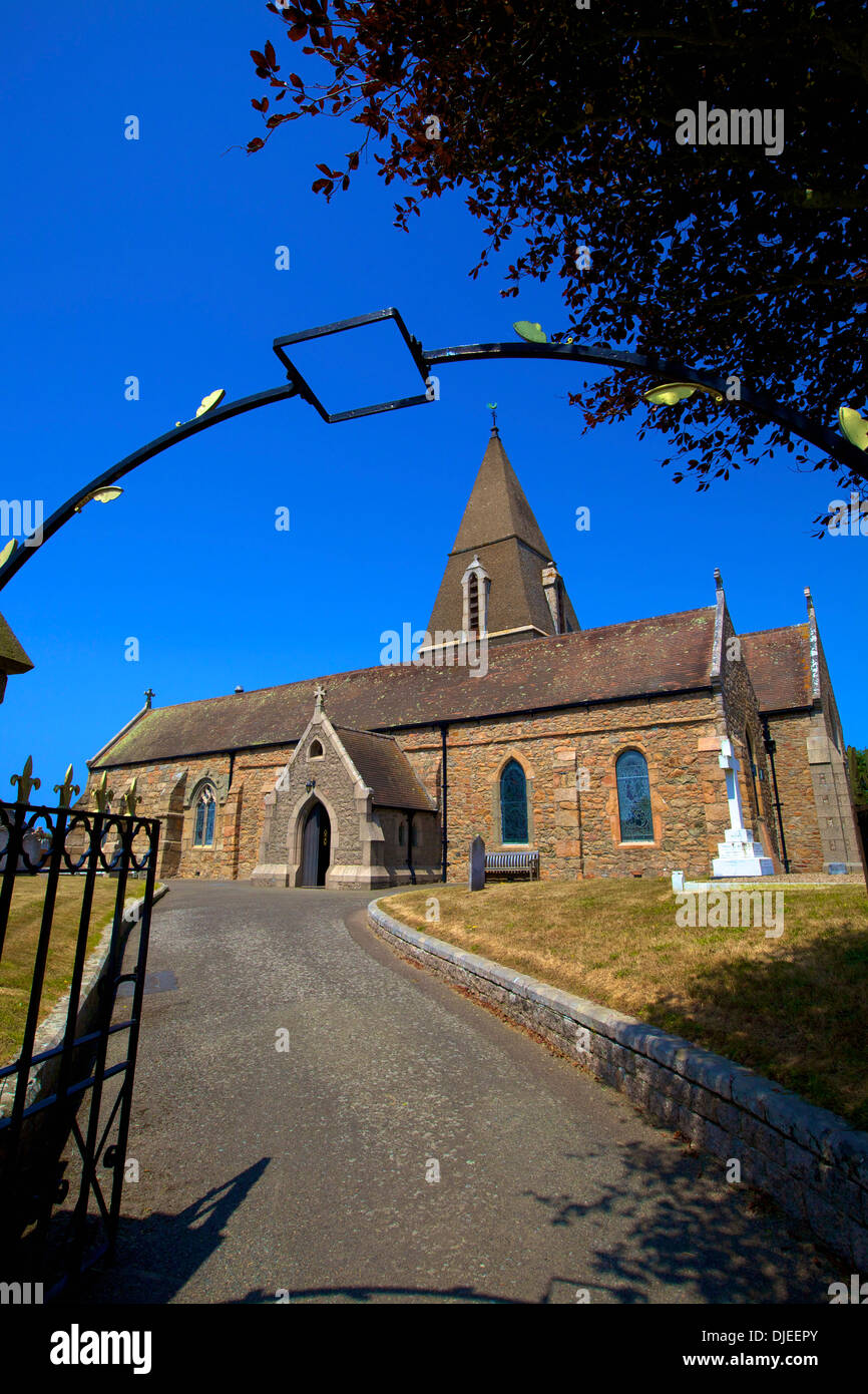 St.Ouen's Church, St. Ouen, Jersey, Channel Islands Stock Photo - Alamy