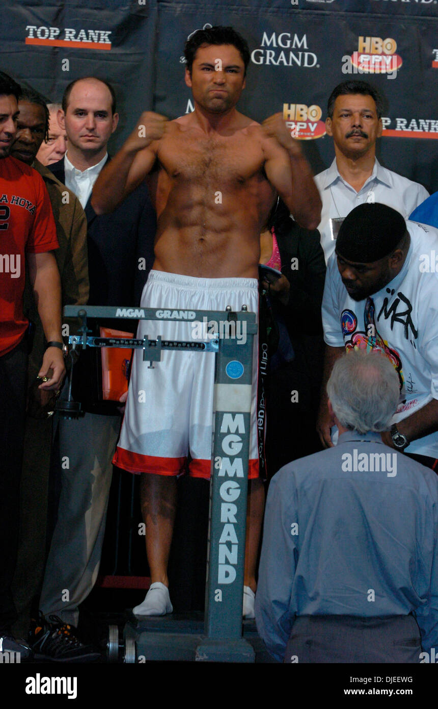 Sep 17, 2004; Las Vegas, NV, USA; Eight time world champion 'The Golden ...