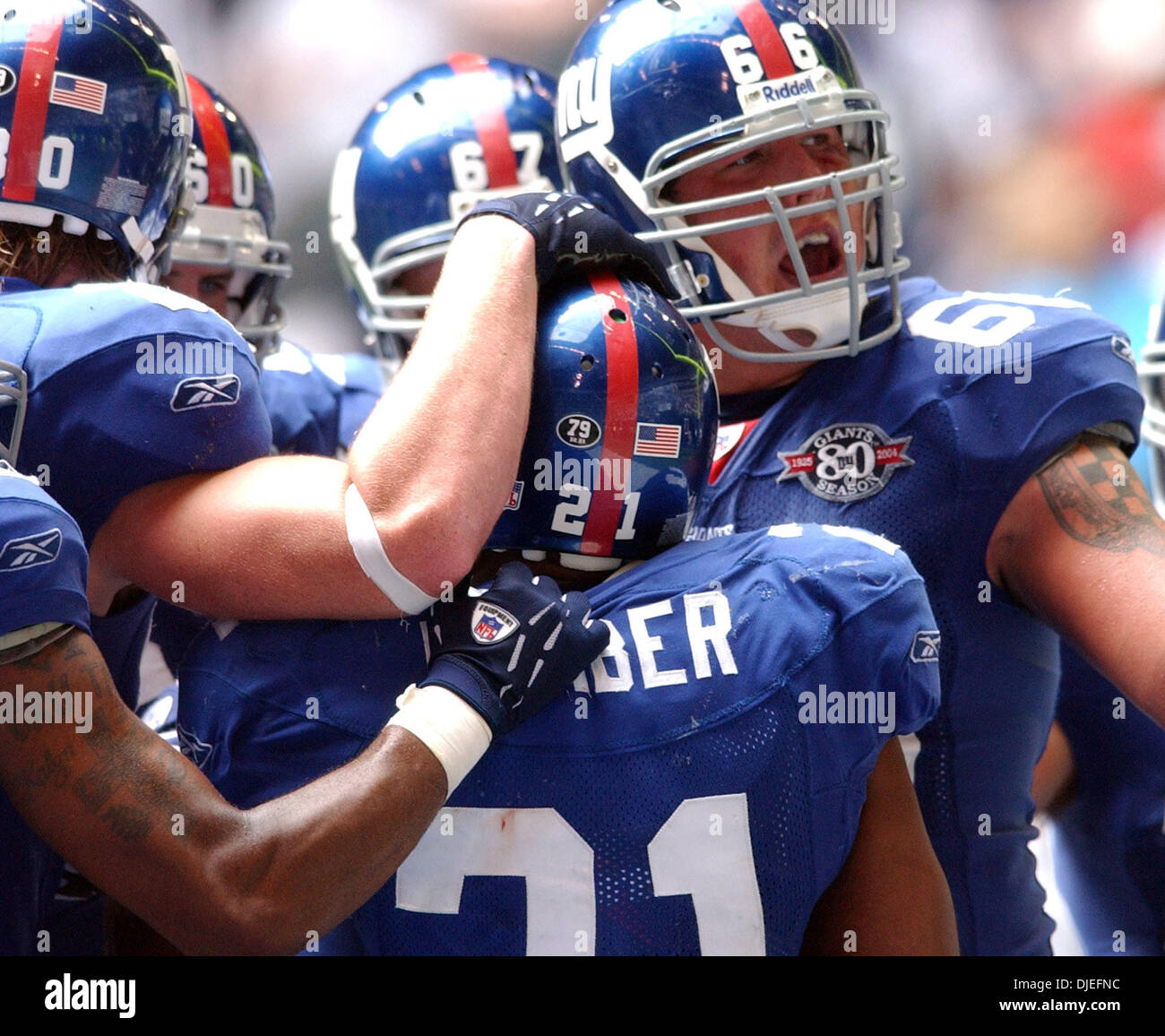 Tiki barber football hi-res stock photography and images - Alamy