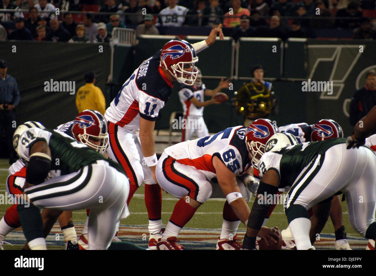 Oct 10, 2004; New York, NY, USA; NY Jets Vs Buffalo Bills at Giant ...