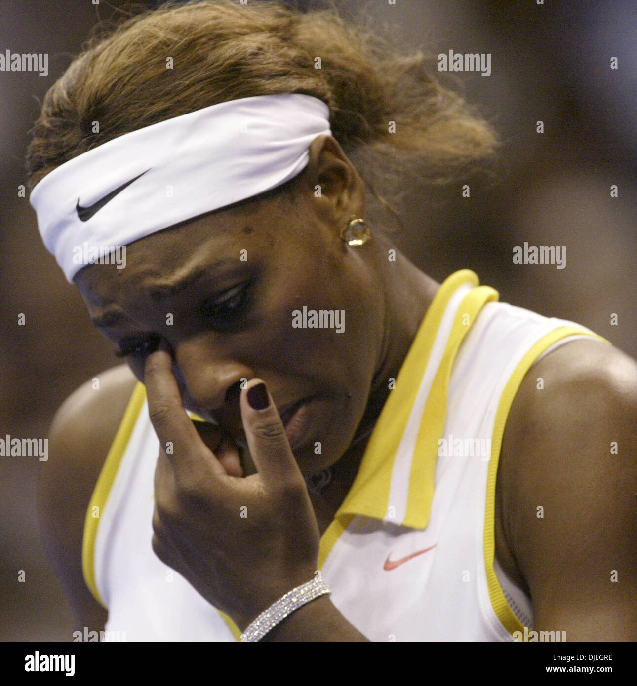Nov 11, 2004; Los Angeles, CA, USA; SERENA WILLIAMS plays Lindsay ...