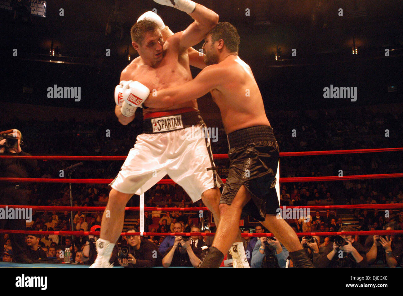 Nov 13, 2004; New York, NY, USA; ANDREW GOLOTA vs JOHN RUIZ during the ...