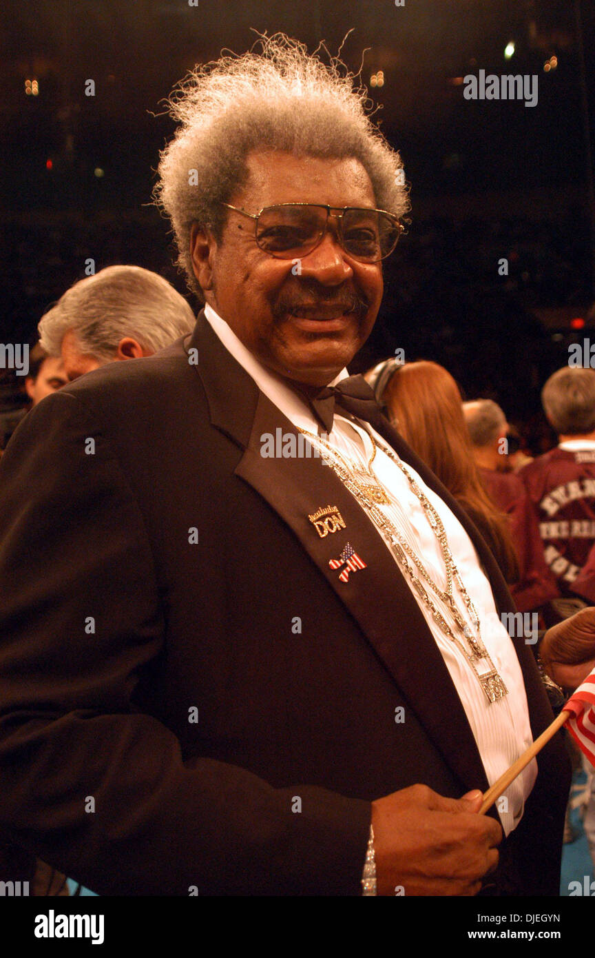 Nov 13, 2004; New York, NY, USA; Boxing promoter DON KING at the ...