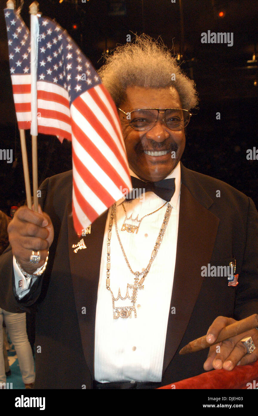 Nov 13, 2004; New York, NY, USA; Boxing Promoter DON KING at the HASIM ...