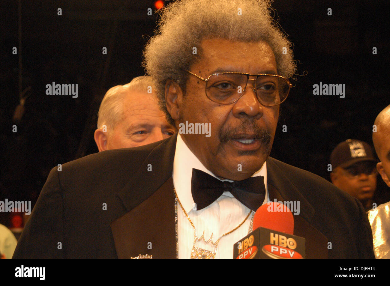 Nov 13, 2004; New York, NY, USA; Boxing Promoter DON KING at the HASIM ...