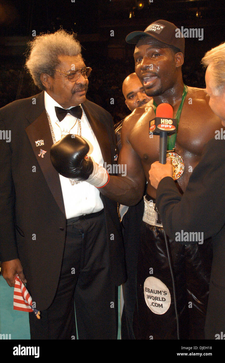 Nov 13, 2004; New York, NY, USA; Hasim Rahman vs Kali Meehan ...