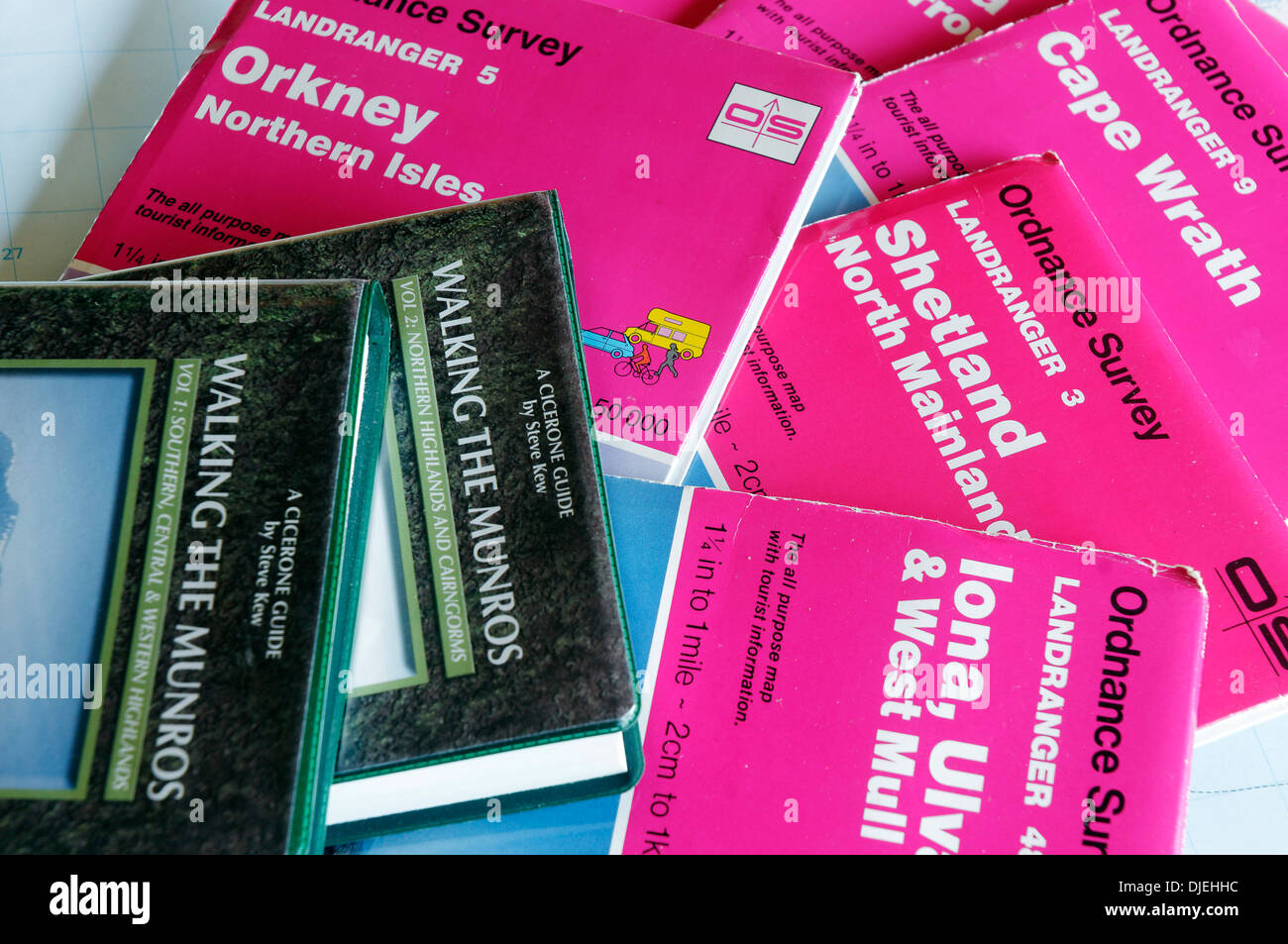 1:50,000 OS maps to the Scottish Islands orkney shetland iona islay ...