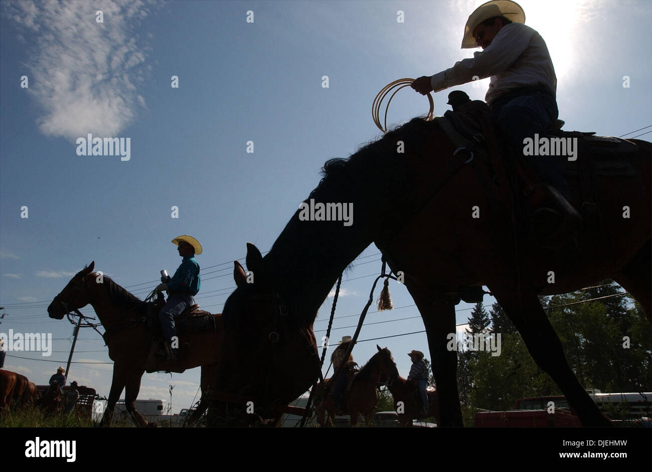 Cowgirls Roping High Resolution Stock Photography and Images - Alamy