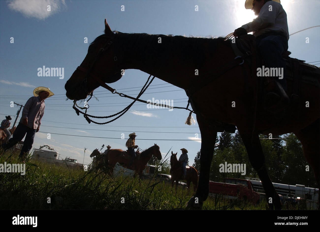 Cowgirls Roping High Resolution Stock Photography and Images - Alamy