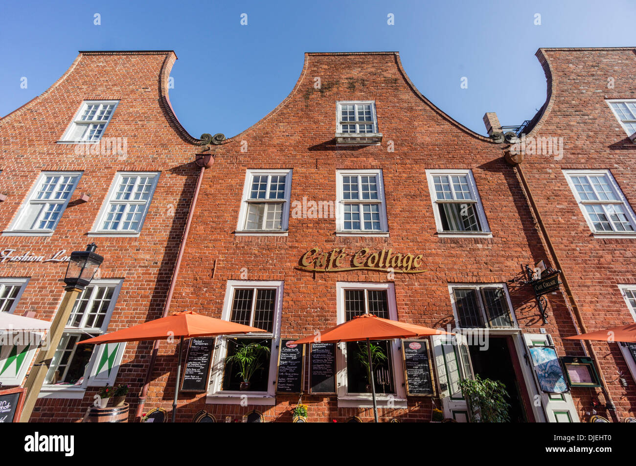 Typical houses in Dutch Quarter , Hollaendisches Viertel, Potsdam ...