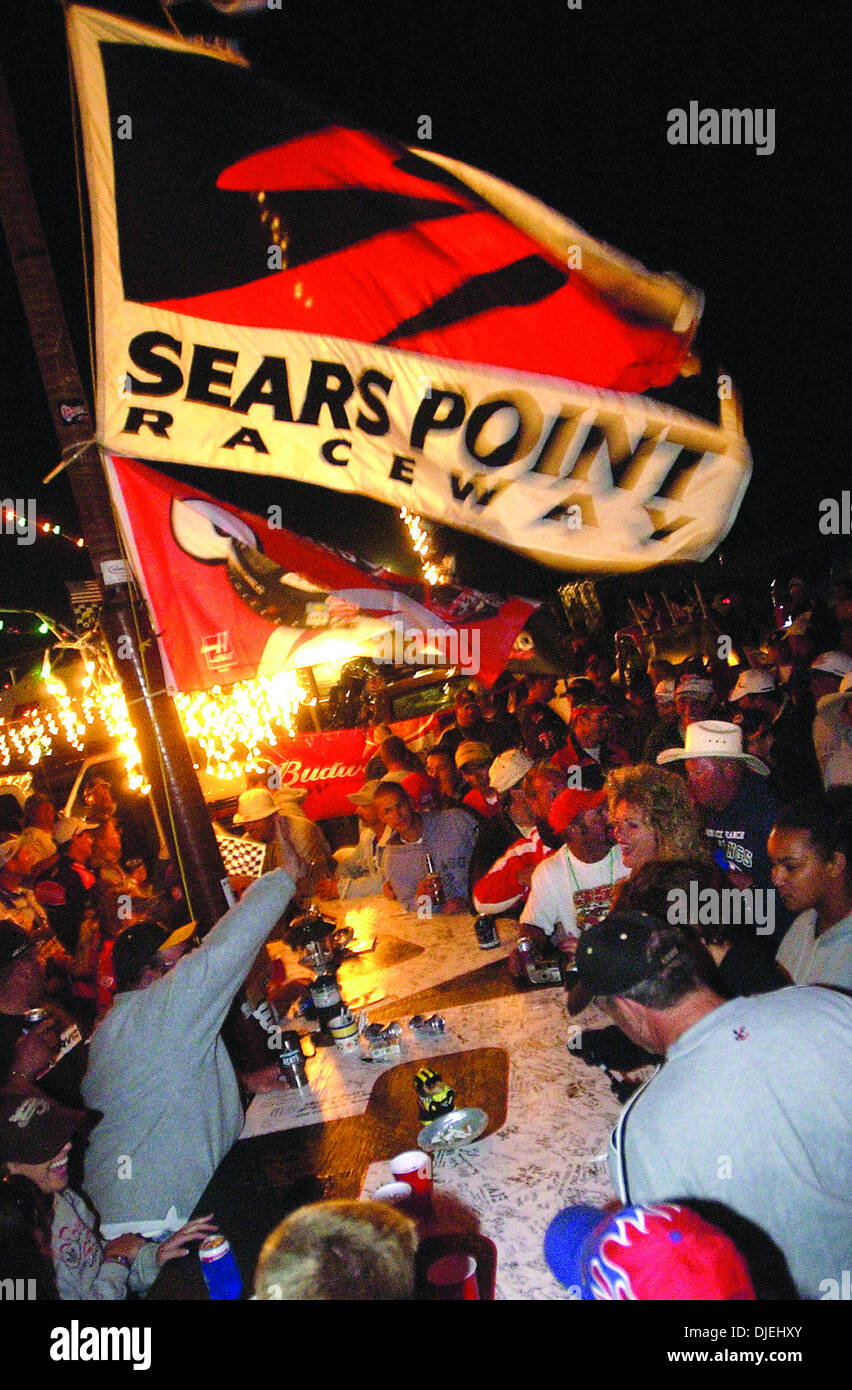 NASCAR fans campout at 50 acres,an RV parking lot at Infinion Raceway ...