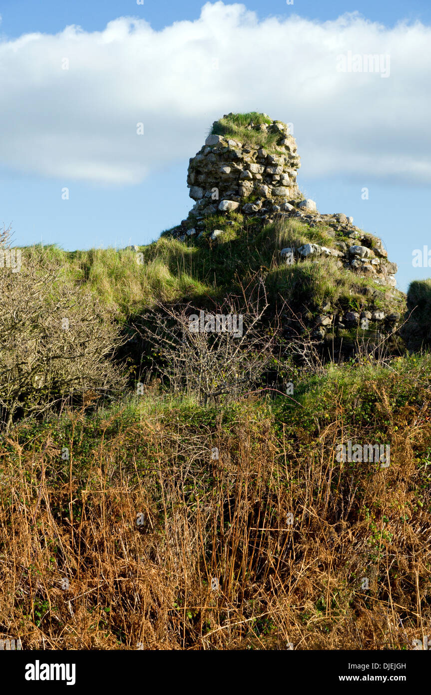 Kenfig norman castle hi-res stock photography and images - Alamy
