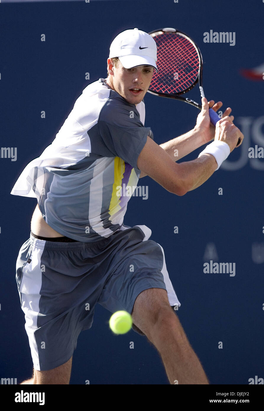 Sep 01, 2007 - New York, NY, USA - JONATHAN ISNER (USA) in his third ...