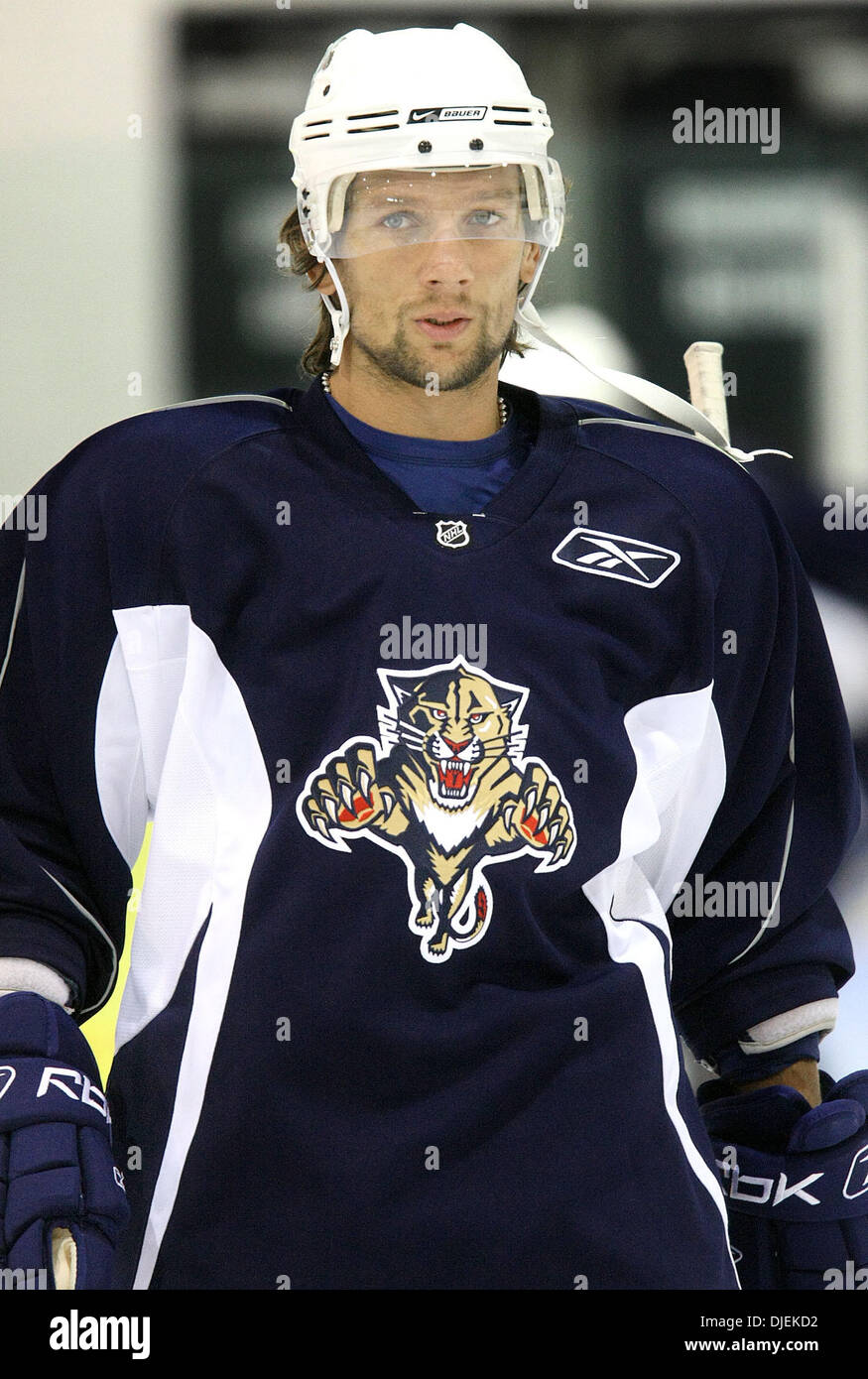 Richard Zednik Neck Guard