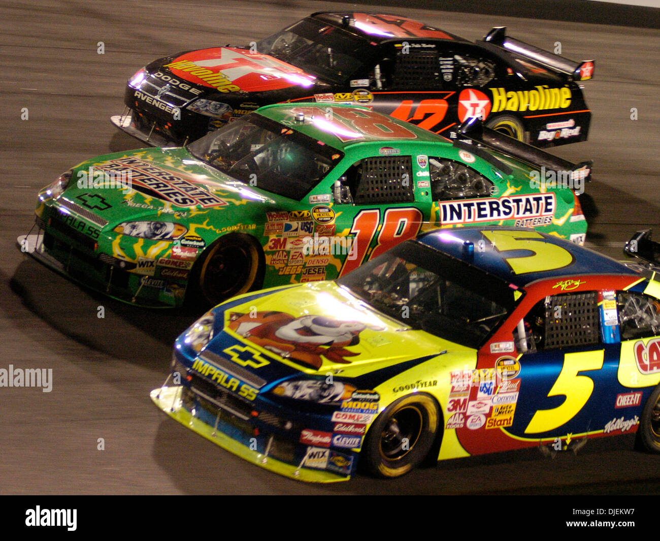 Sep 08, 2007 - Richmond, VA, USA - Drivers compete at the Nascar Chevy ...