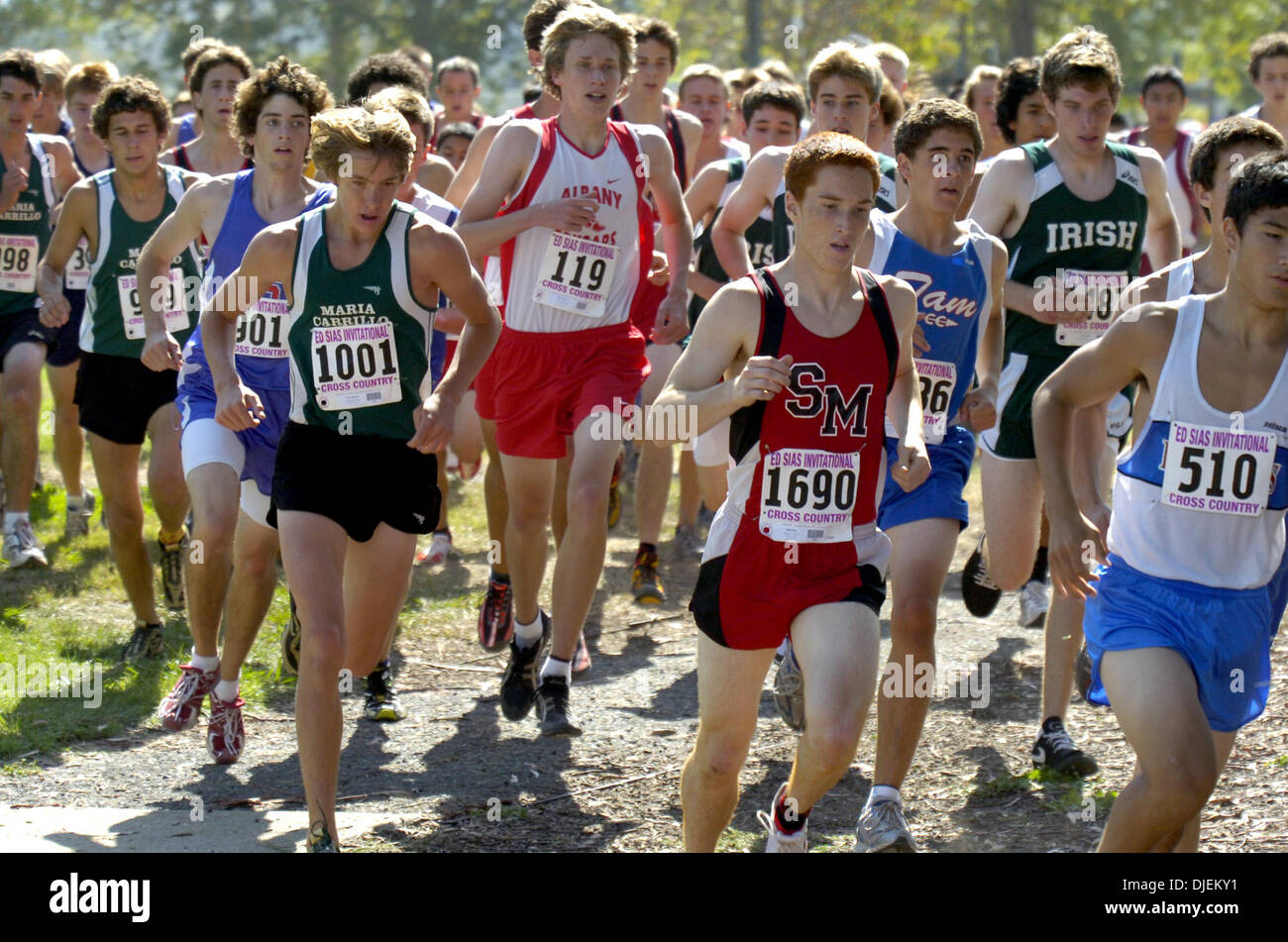 High School Cross Country Meet High Resolution Stock Photography and ...