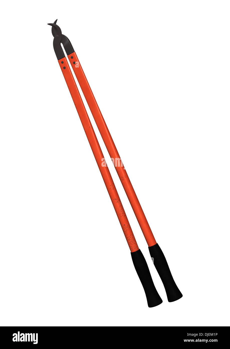 3D digital render of cable cutters isolated on white background Stock ...