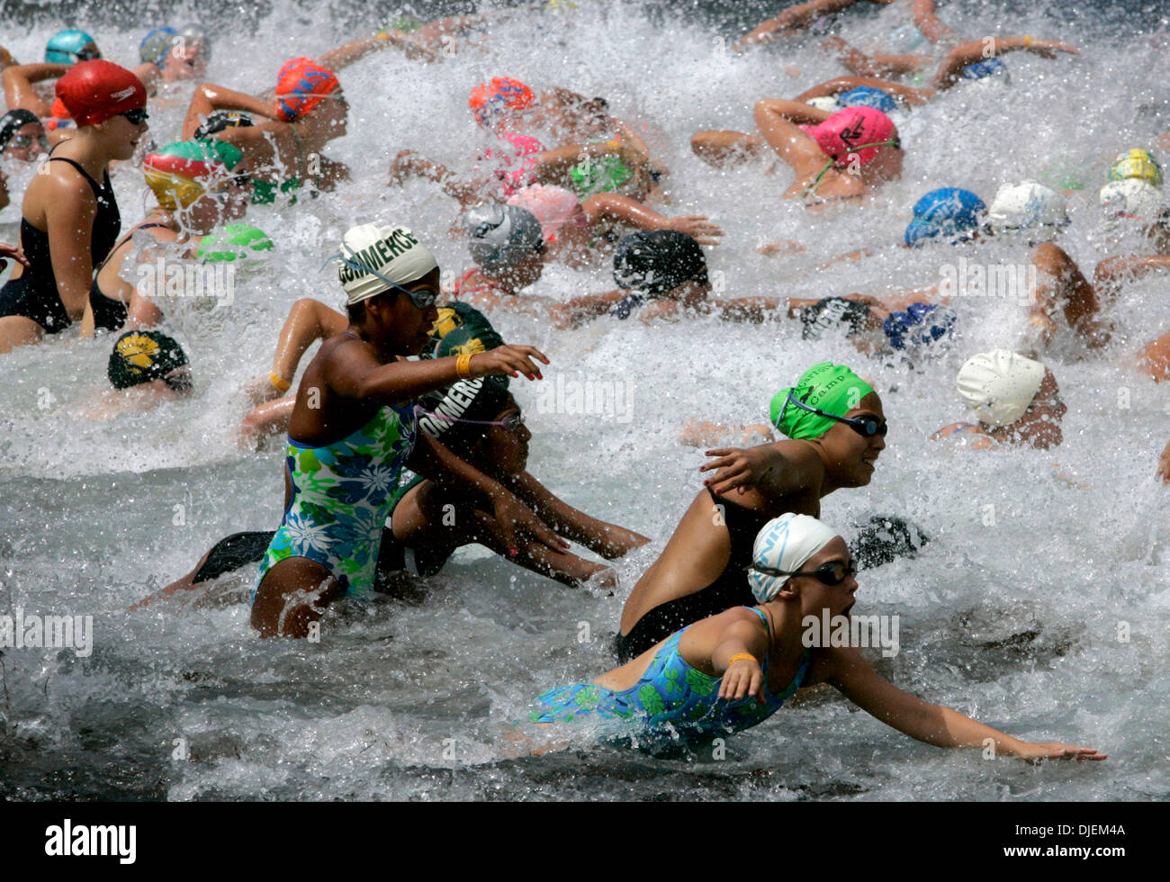 Rough Water Swimmers High Resolution Stock Photography and Images - Alamy