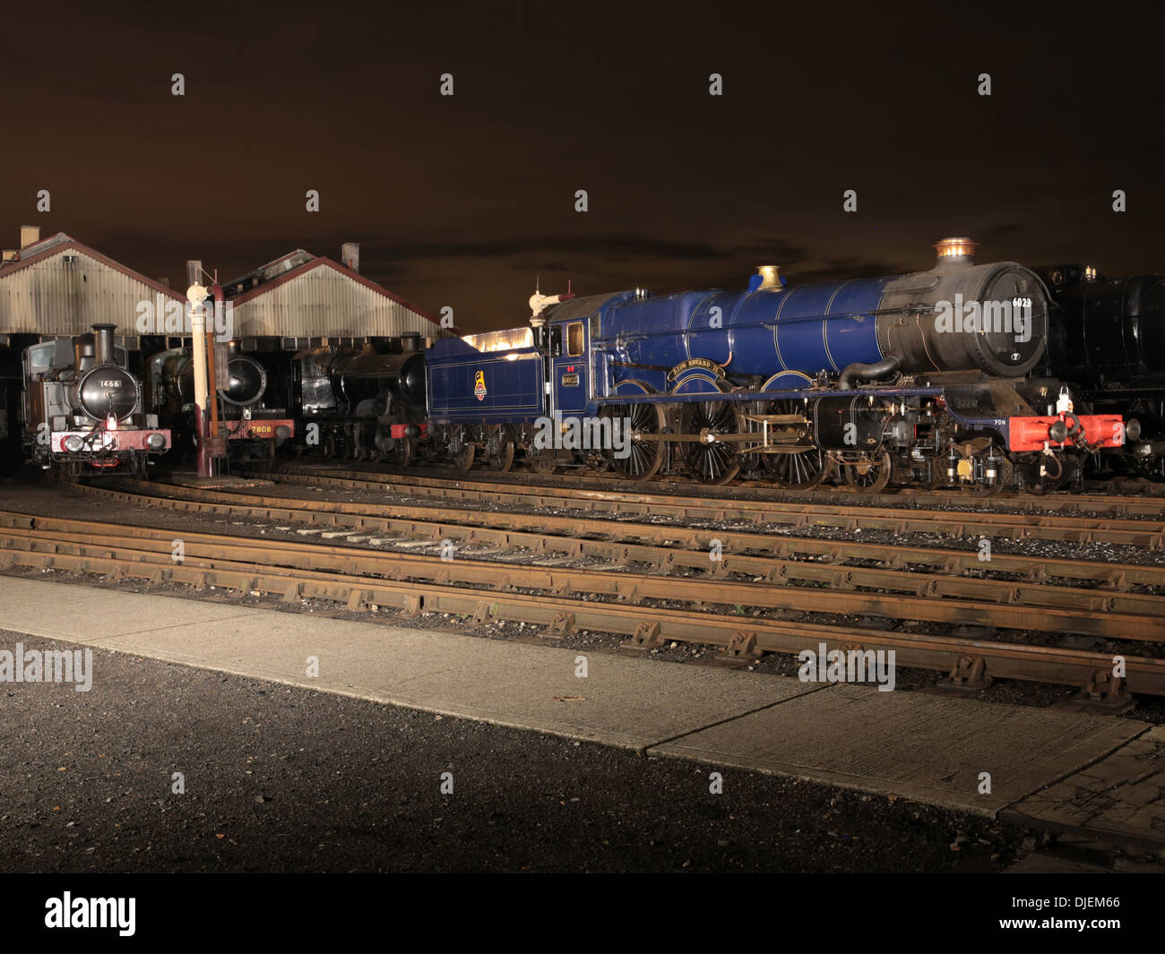 GWR King Class 4-6-0 preserved steam locomotive No. 6023 "King Edward ...