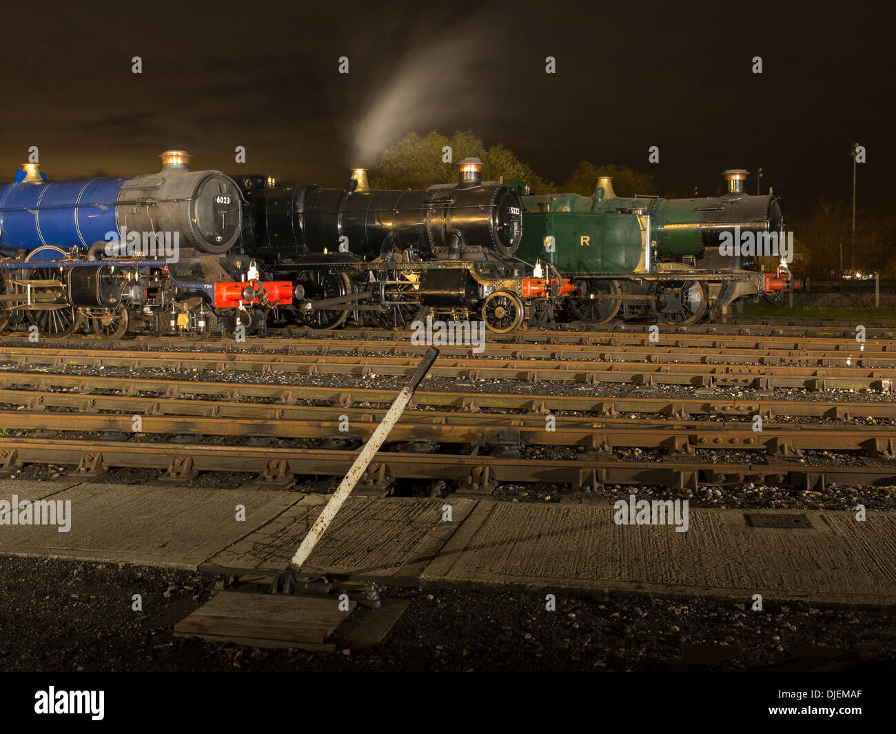 Preserved steam locomotives hi-res stock photography and images - Alamy
