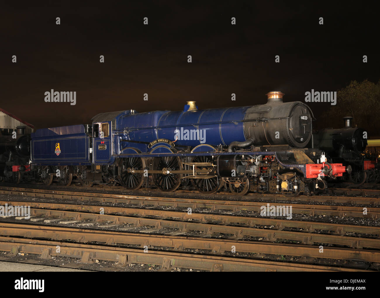 GWR King Class 4-6-0 preserved steam locomotive No. 6023 "King Edward ...