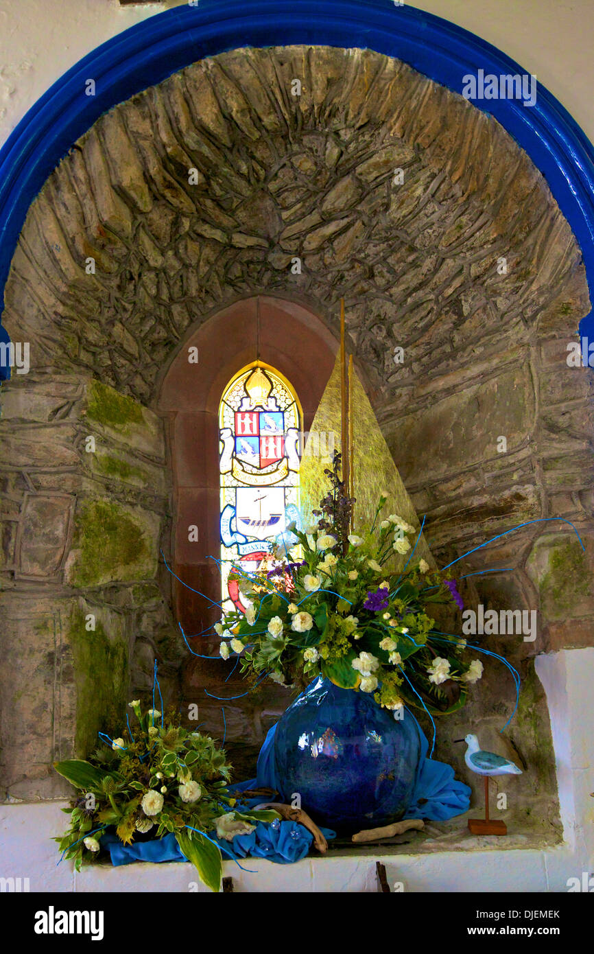 St adamnans church hi-res stock photography and images - Alamy