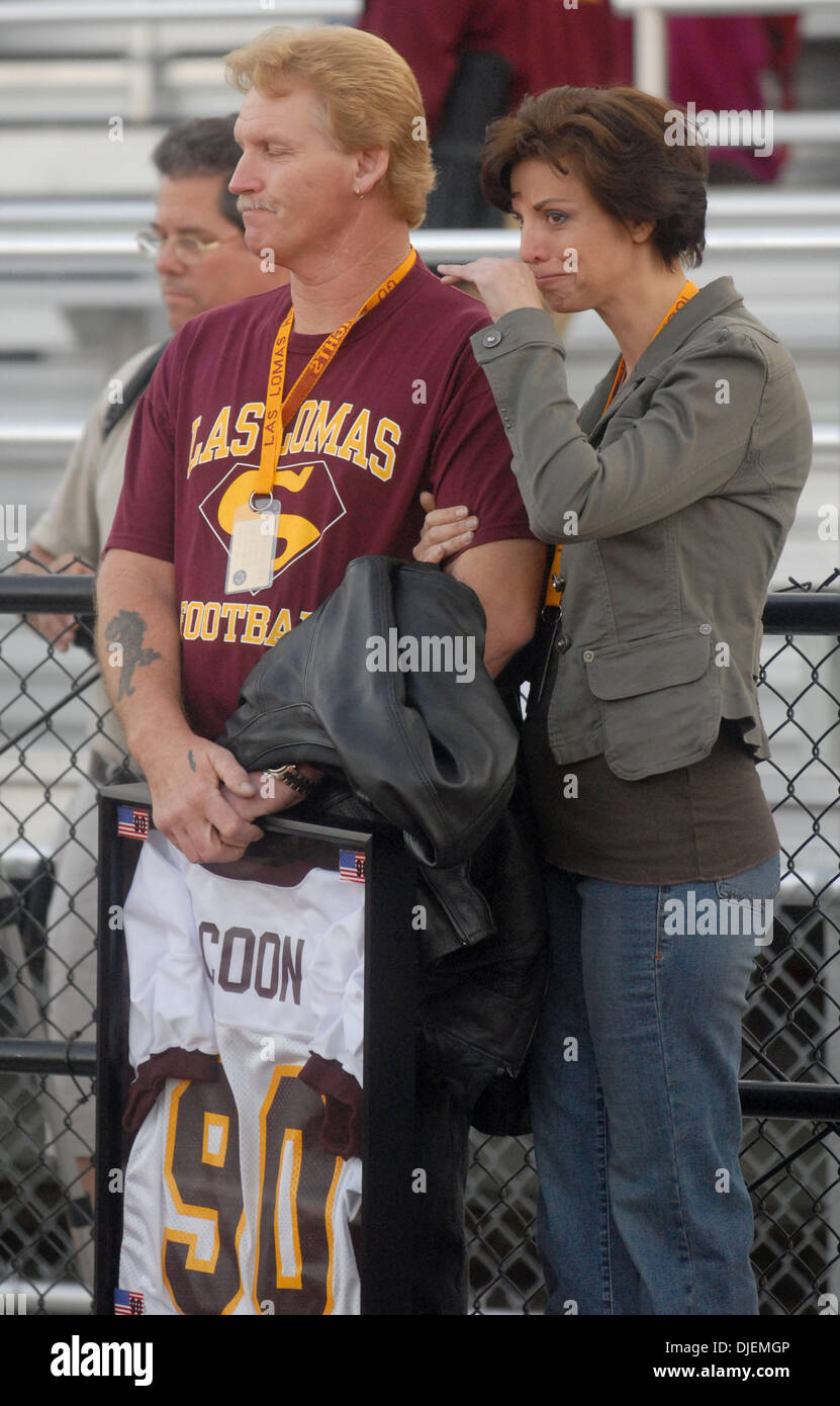 Las Lomas jersey #90, which was worn by the late James Coon, is retired ...