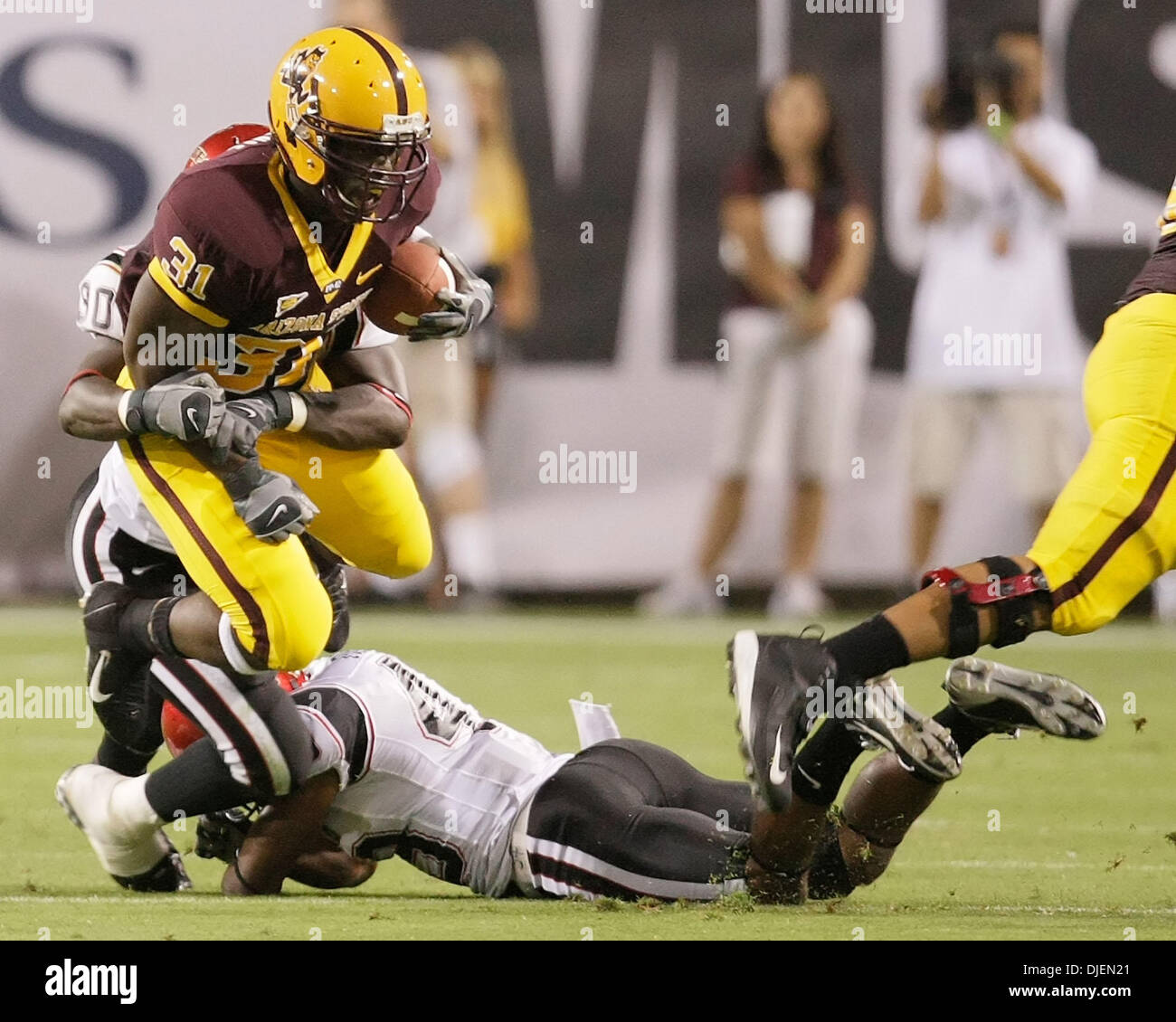 September 15, 2007 - Tempe, AZ ..Dimitri Nance #31 of the Arizona State ...