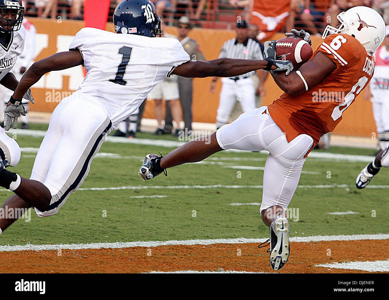 Sep 22, 2007 - Austin, TX, USA - NCAA Football: Texas Longhorns# 6 Quan ...