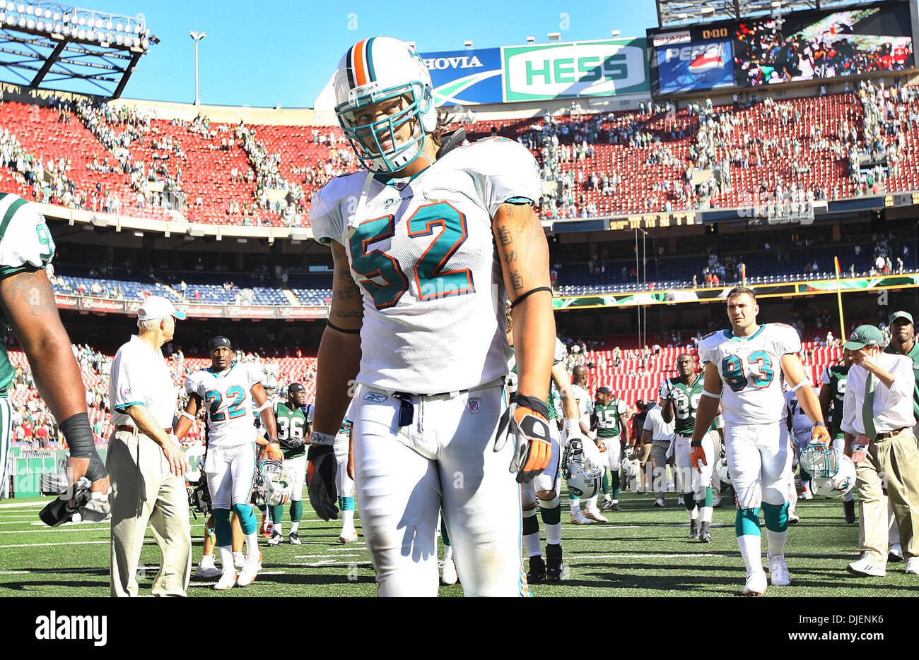 Channing crowder dolphins hi-res stock photography and images - Alamy