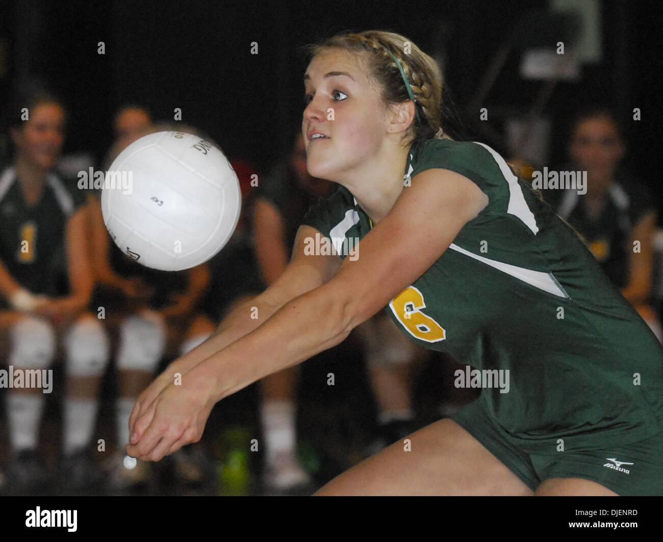 San Ramon Valley High's #6 Lauren Claybaugh passes the ball to a ...