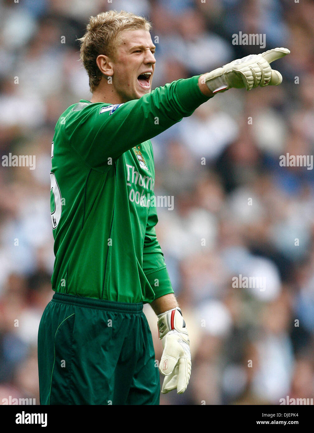Joe Hart goalkeeper of Manchester City (Credit Image: © PHOTOGRAPHER ...