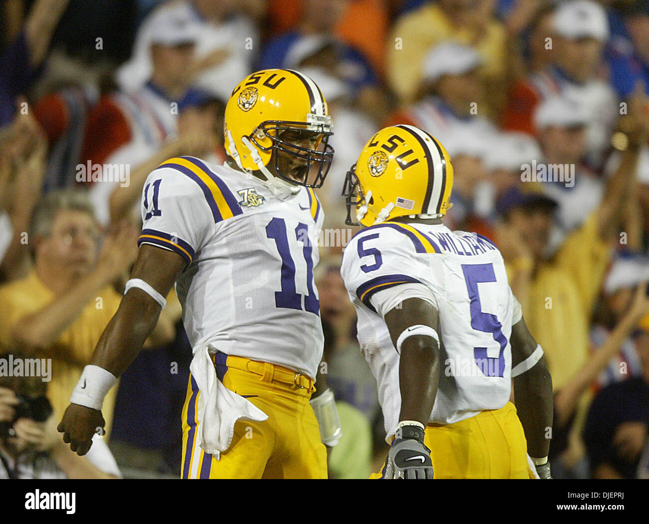 Oct 06, 2007 - Baton Rouge, Florida, USA - RYAN PERRILLOUX, backup ...