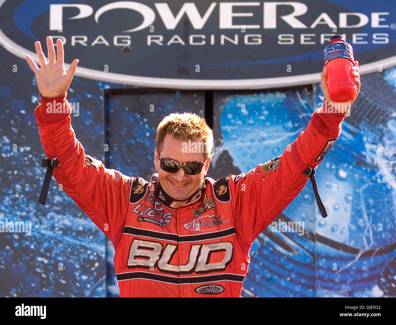 Oct 07, 2007 - Dinwiddie, VA, USA - NHRA Top Fuel driver BRANDON ...