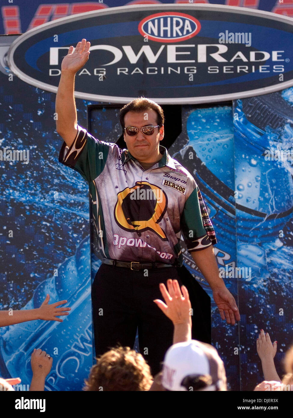 Oct 07, 2007 - Dinwiddie, VA, USA - TONY PEDREGON, NHRA Funny Car ...