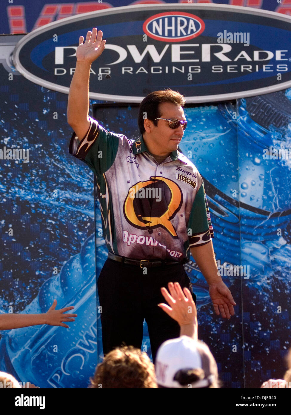 Oct 07, 2007 - Dinwiddie, VA, USA - TONY PEDREGON, NHRA Funny Car ...