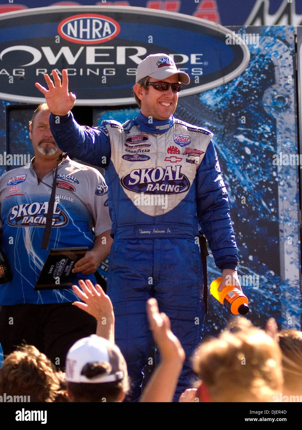 Oct 07, 2007 - Dinwiddie, VA, USA - TOMMY JOHNSON JR, NHRA Funny Car ...