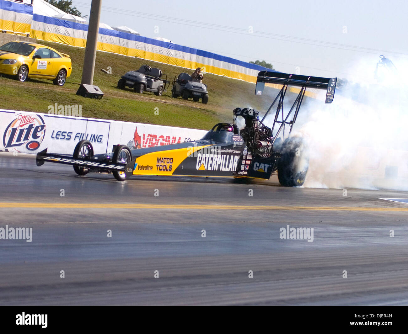 Oct 07, 2007 - Dinwiddie, VA, USA - ROD FULLER, NHRA Top Fuel driver ...