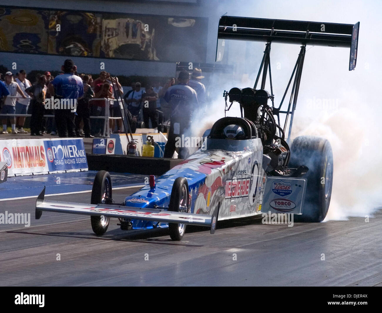 Oct 07, 2007 - Dinwiddie, VA, USA - MELANIE TROXEL, NHRA Top Fuel ...