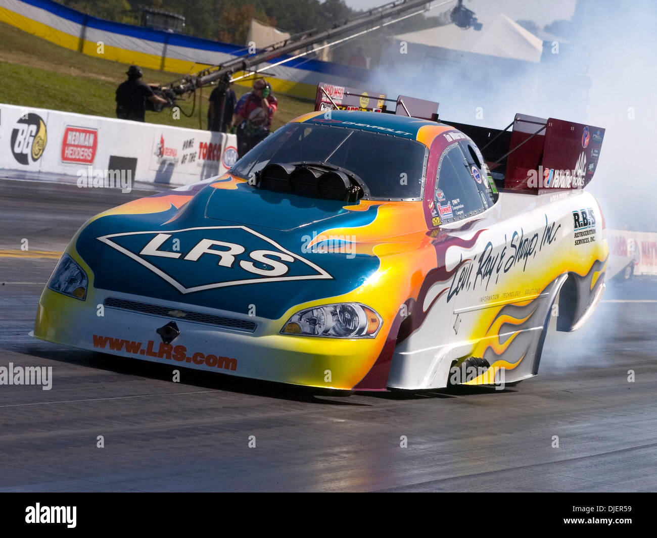 Oct 07, 2007 - Dinwiddie, VA, USA - TIM WILKERSON, NHRA Funny Car ...