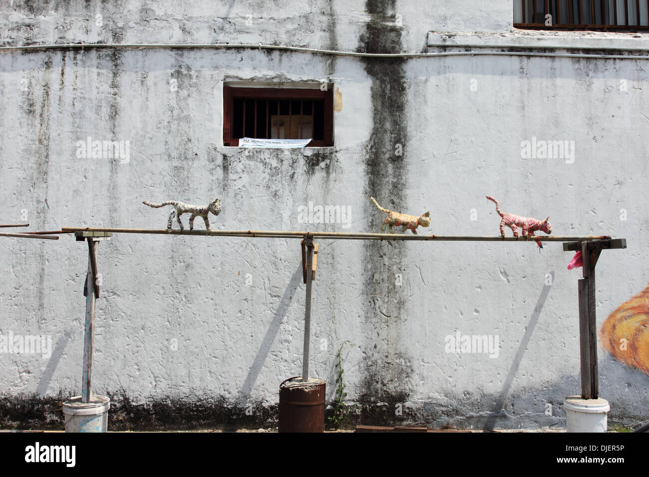 Street art in George town, Penang island, Malaysia Stock Photo - Alamy