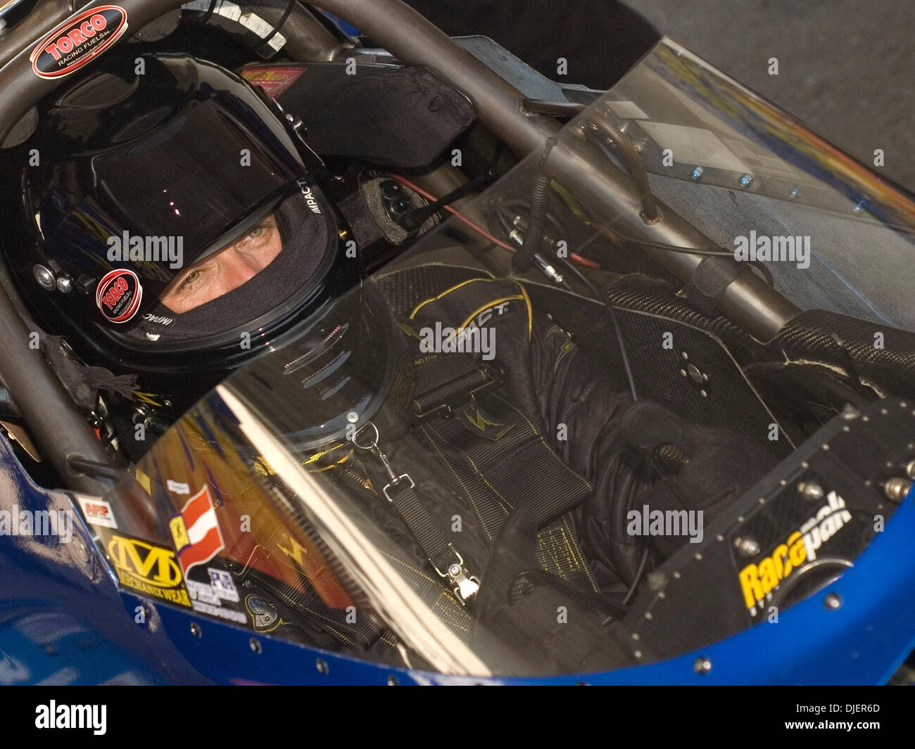 Oct 07, 2007 - Dinwiddie, VA, USA - DOUG FOLEY, NHRA Top Fuel driver ...